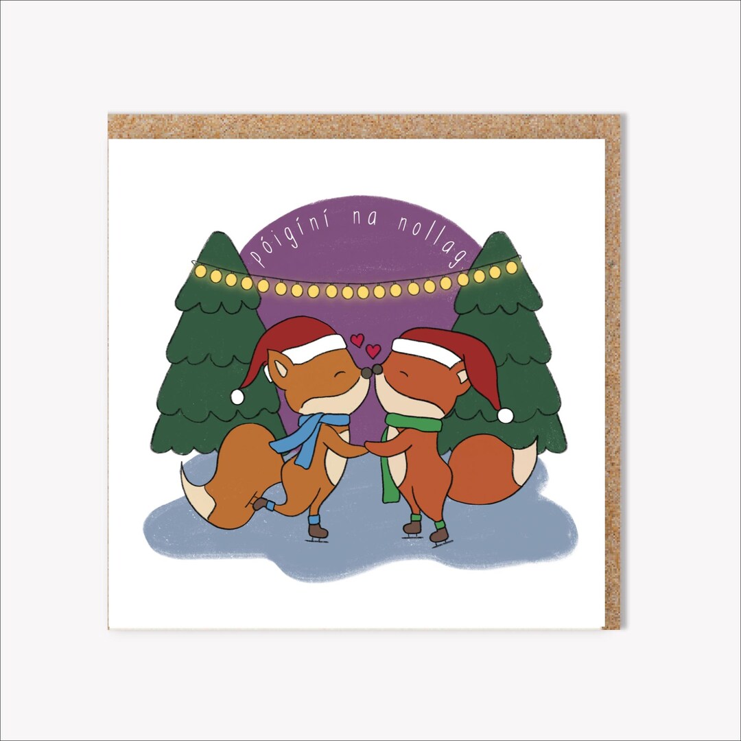 Nollaig Shona Duit Irish Christmas Card as Gaeilge - Etsy