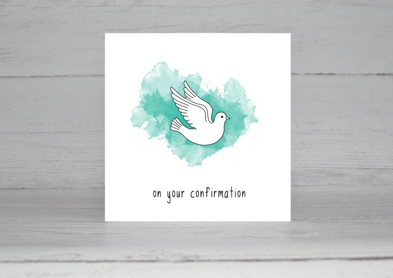 Confirmation Card | Etsy