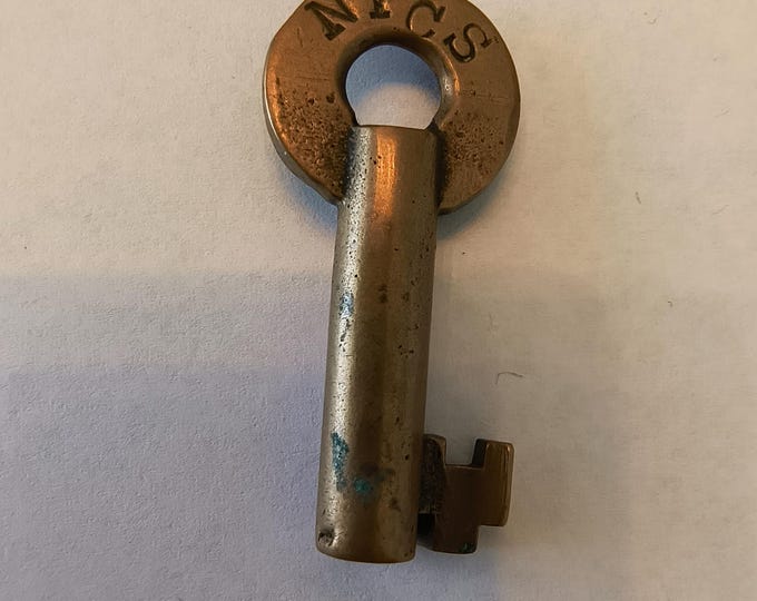 New York Central System Railroad NYCS Brass Switch Key RR130 - Etsy