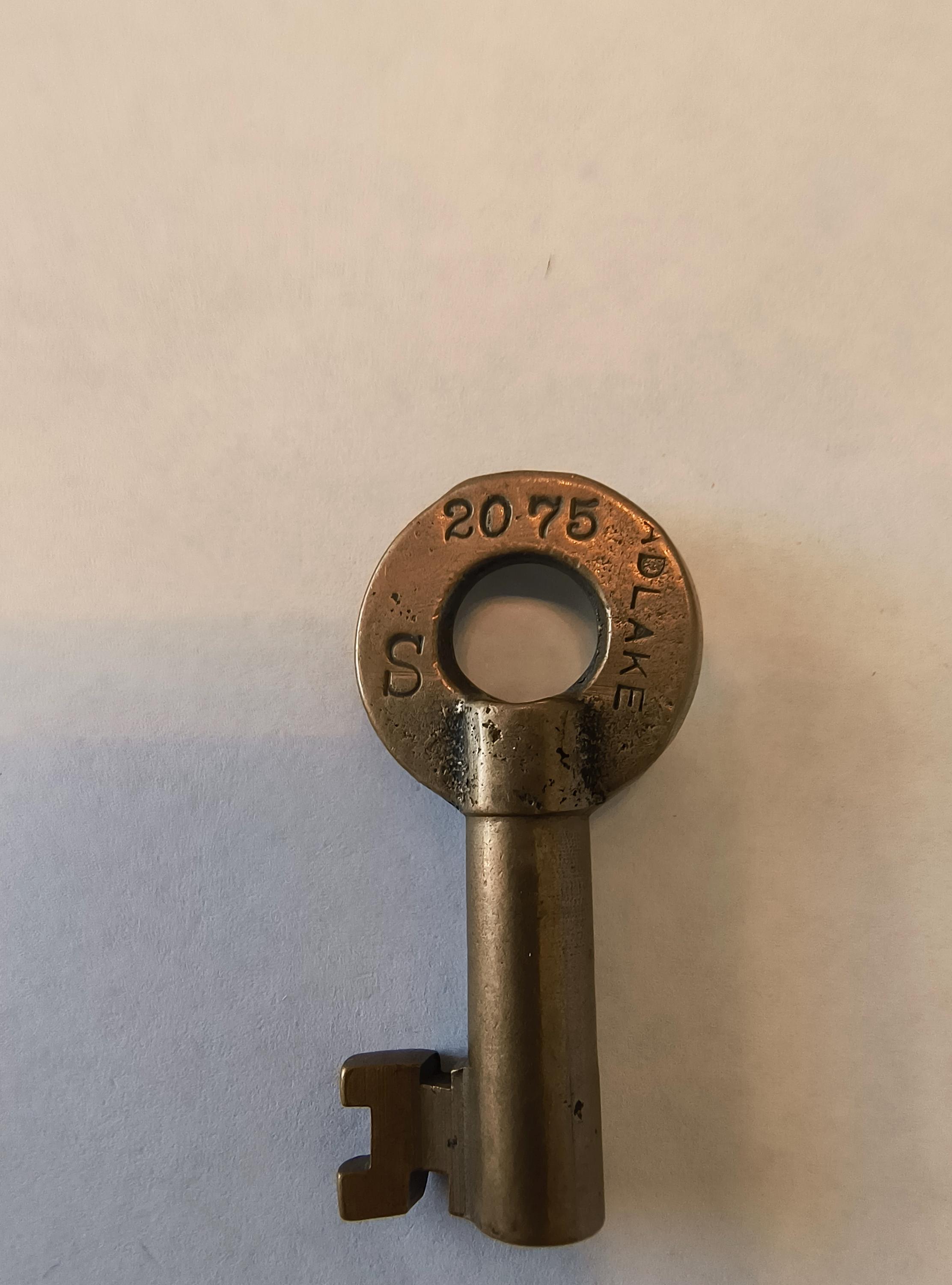 Atchinson Topeka Santa Fe AI&SFRY Adlake Brass Switch Key RR104 - Etsy