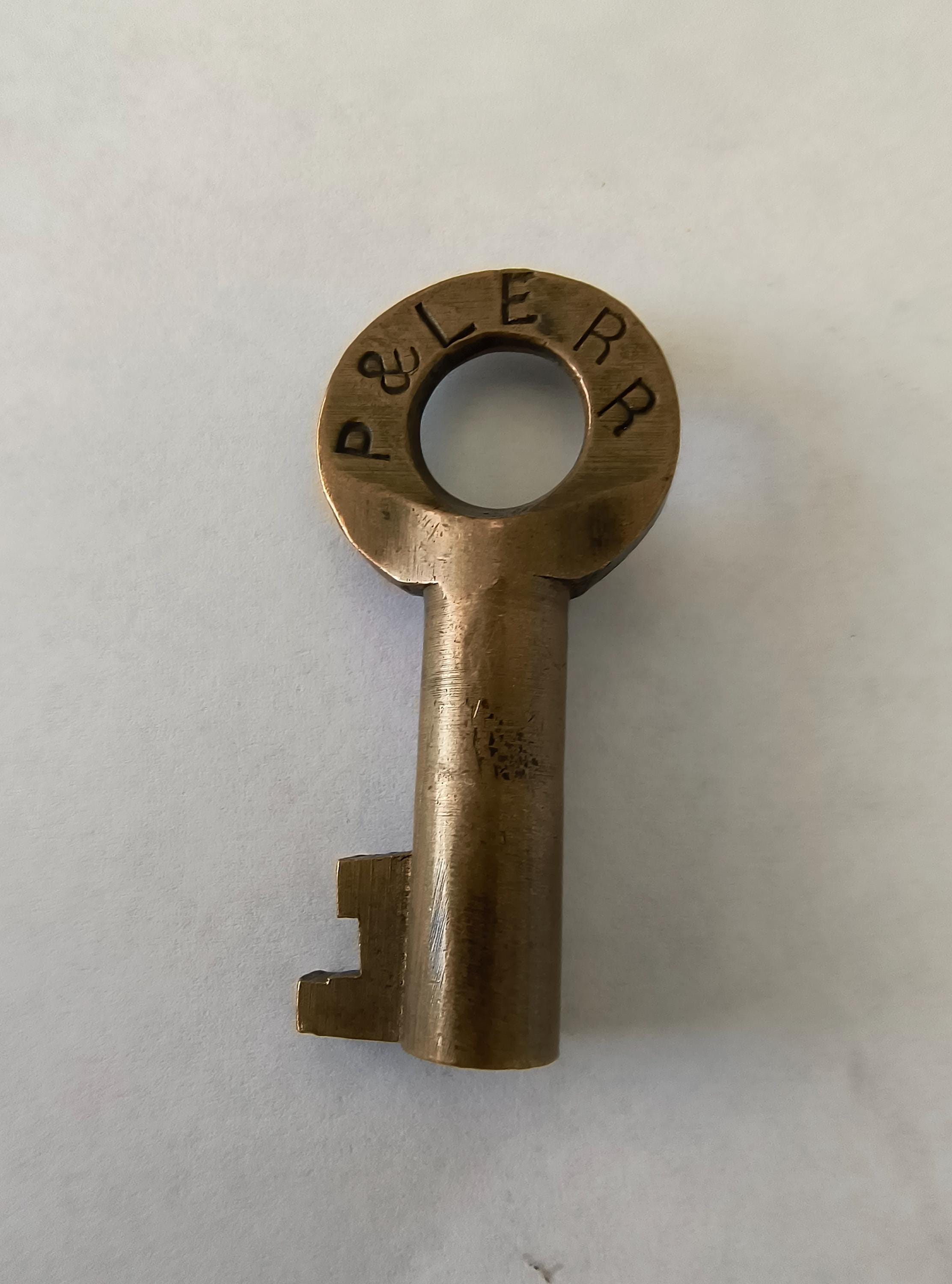 Pittsburgh and Lake Erie Railroad P&LE Brass Switch Key RR101 - Etsy