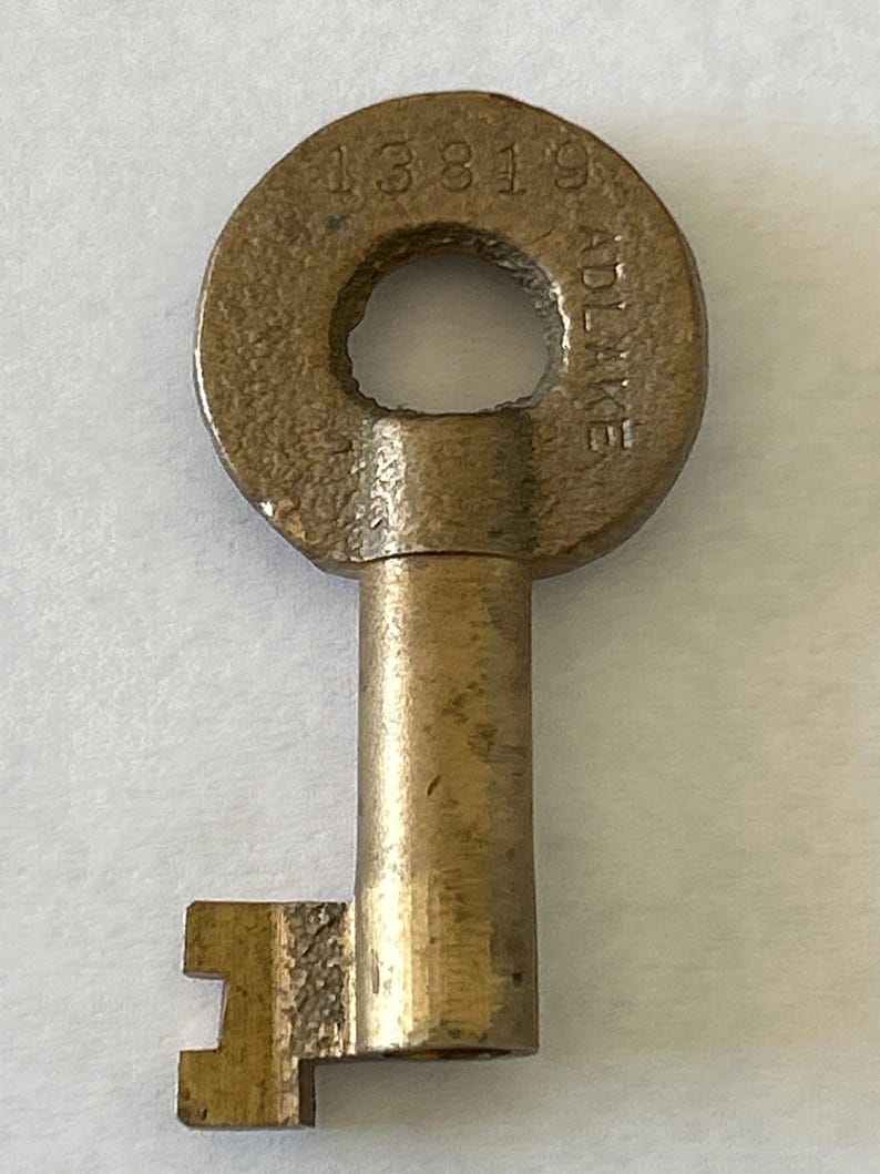 Norfolk Western Railway N&W RY Brass Adlake Switch Key RR126 - Etsy