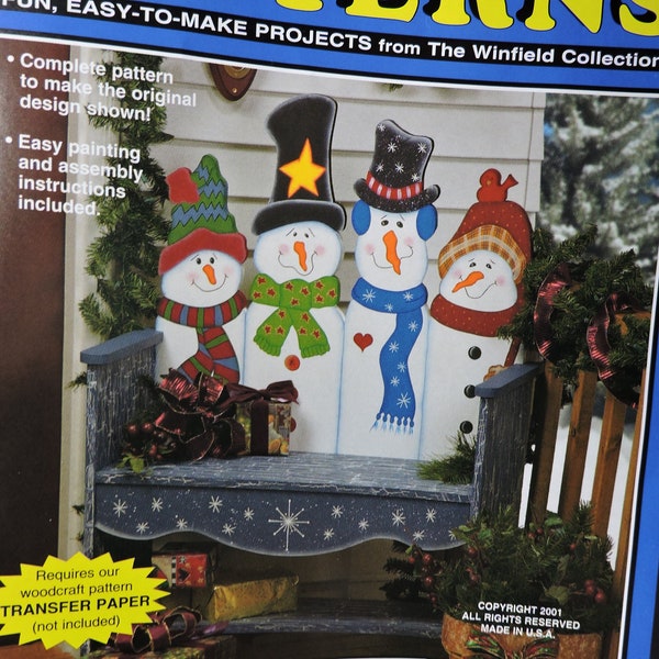 Life Size Snowman Pattern - Etsy