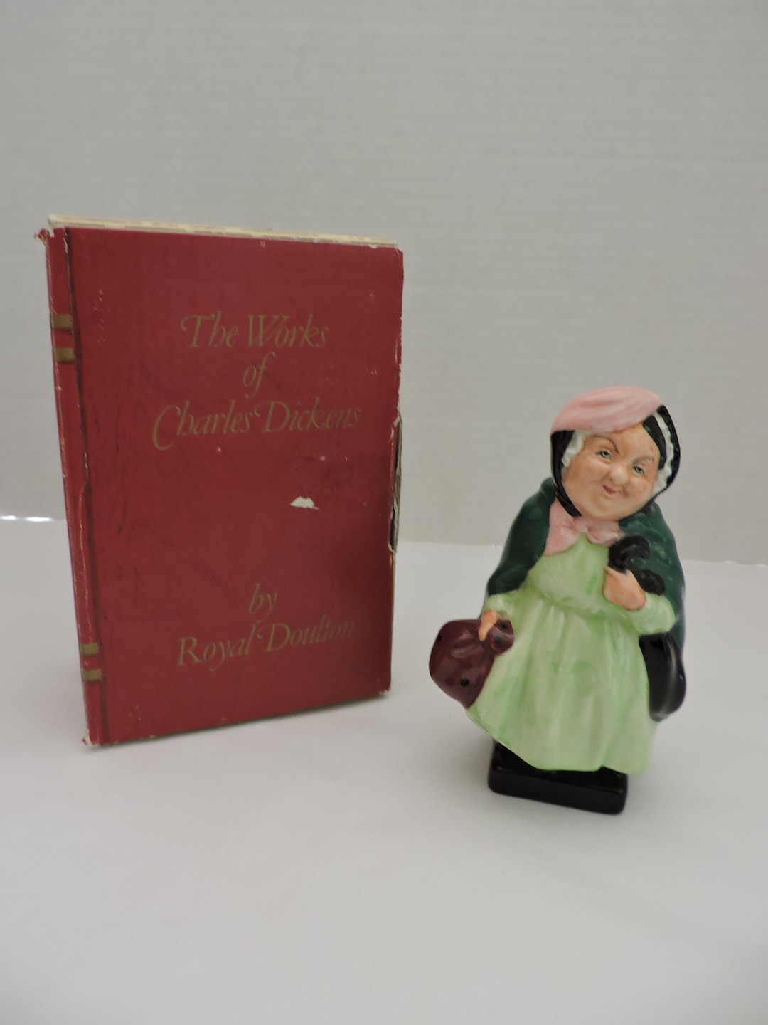 Royal Doulton Dickens Sairey Gamp 4 1/2 Tall Figurine the Works of ...