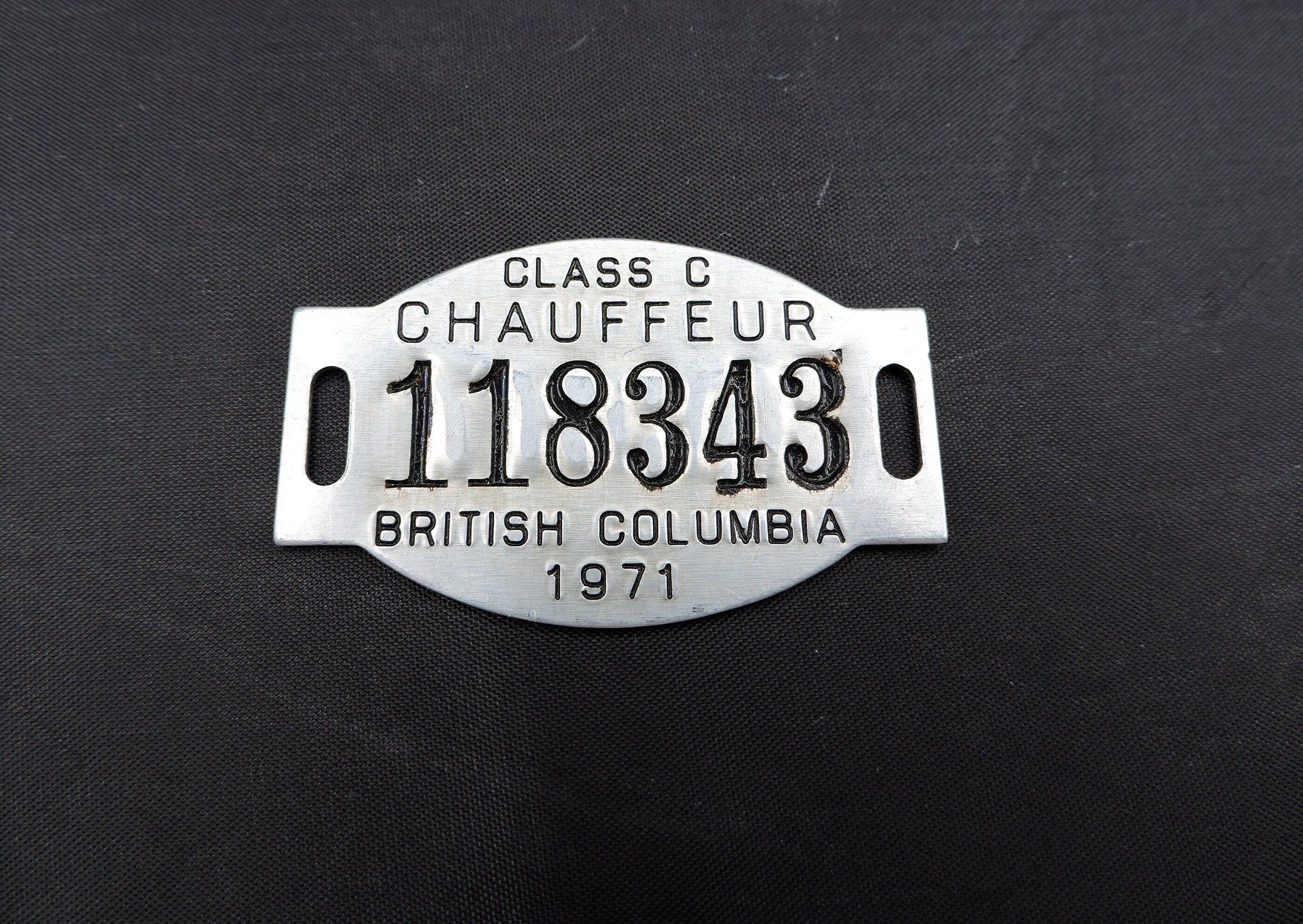 Vintage British Columbia 1971 Metal Tag Canada Licensed - Etsy