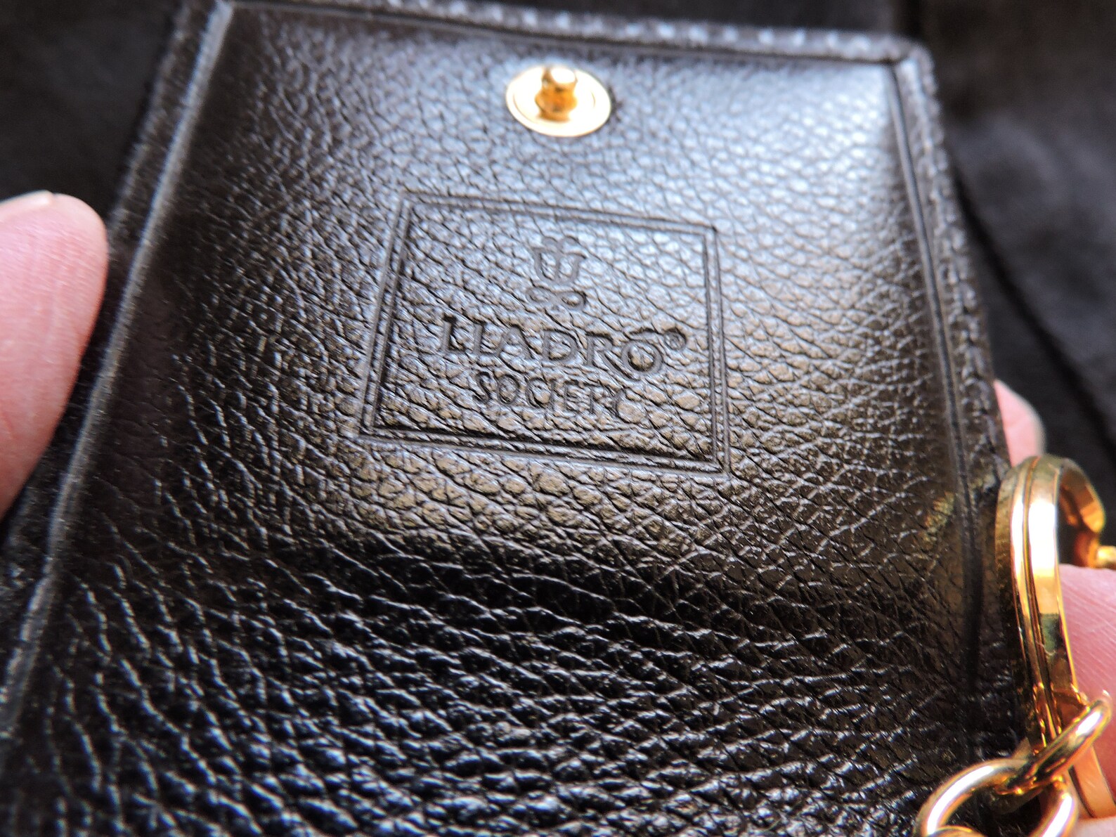 Lladro Society Members Wallet Key Holder Card Case Black | Etsy Canada