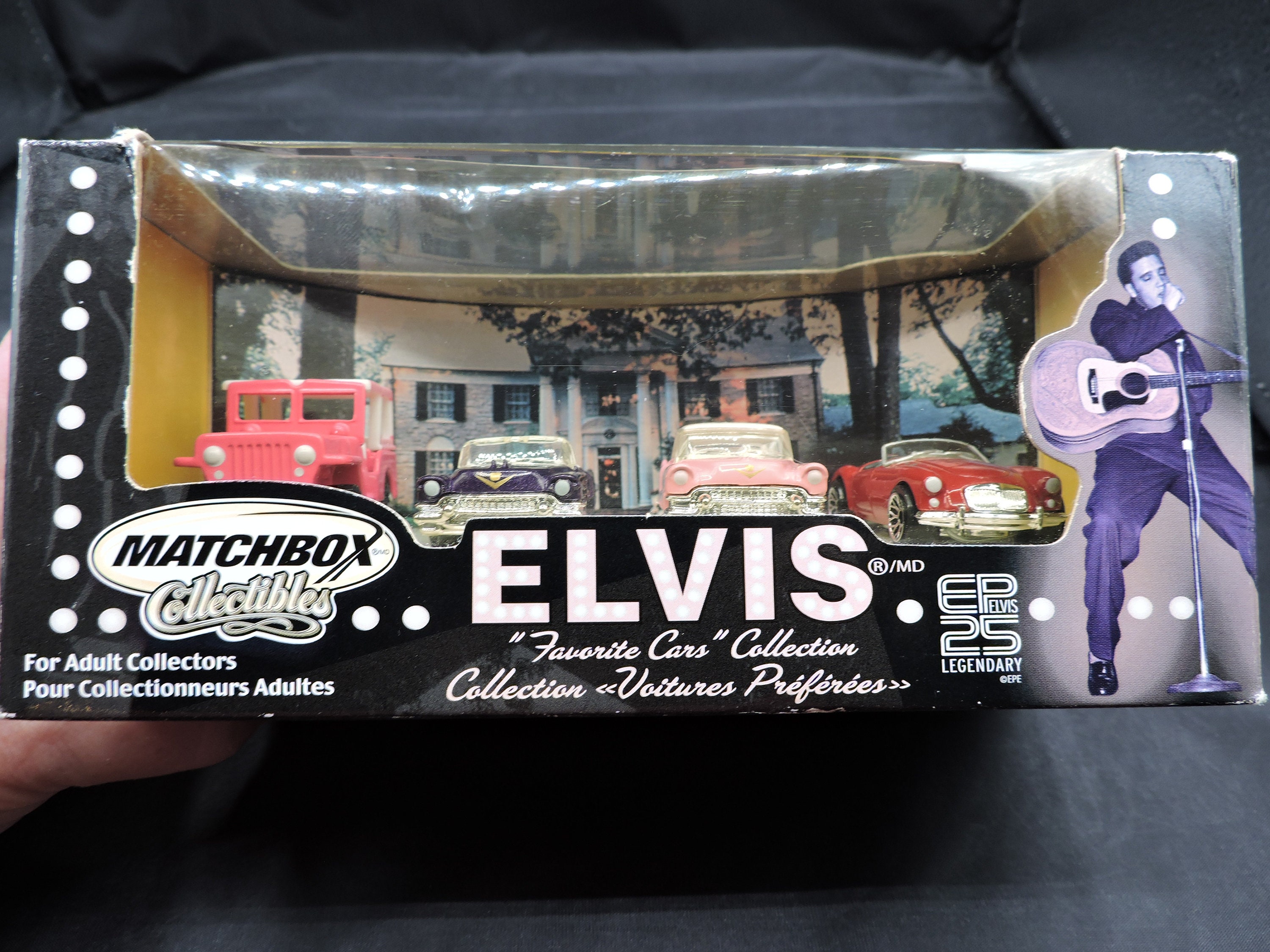 Favorite Cars Elvis 5 Car Collection Matchbox Circa 2002 in Box Adults ...