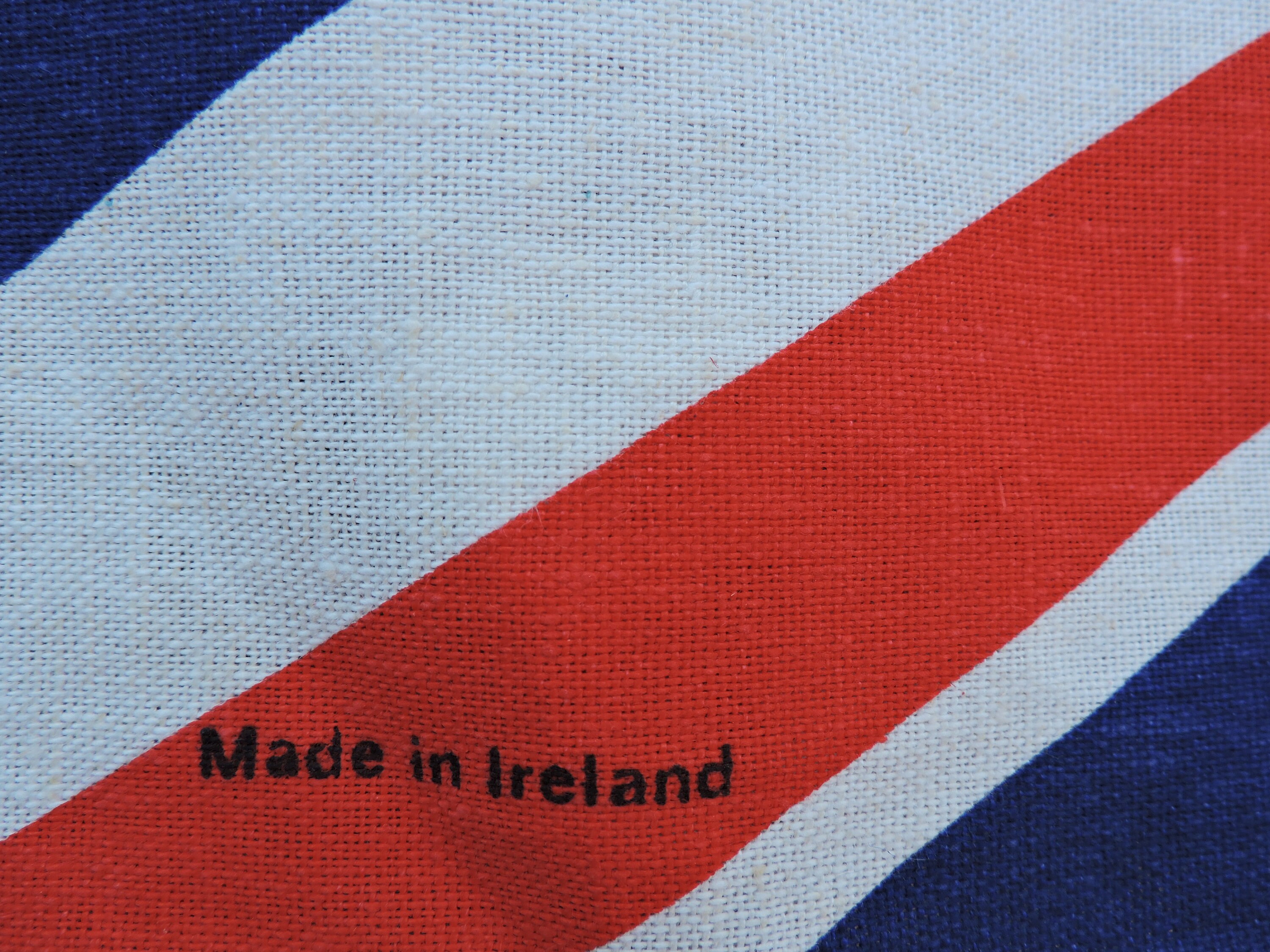 London Underground Union Jack Flag Souvenir Irish Linen Tea - Etsy