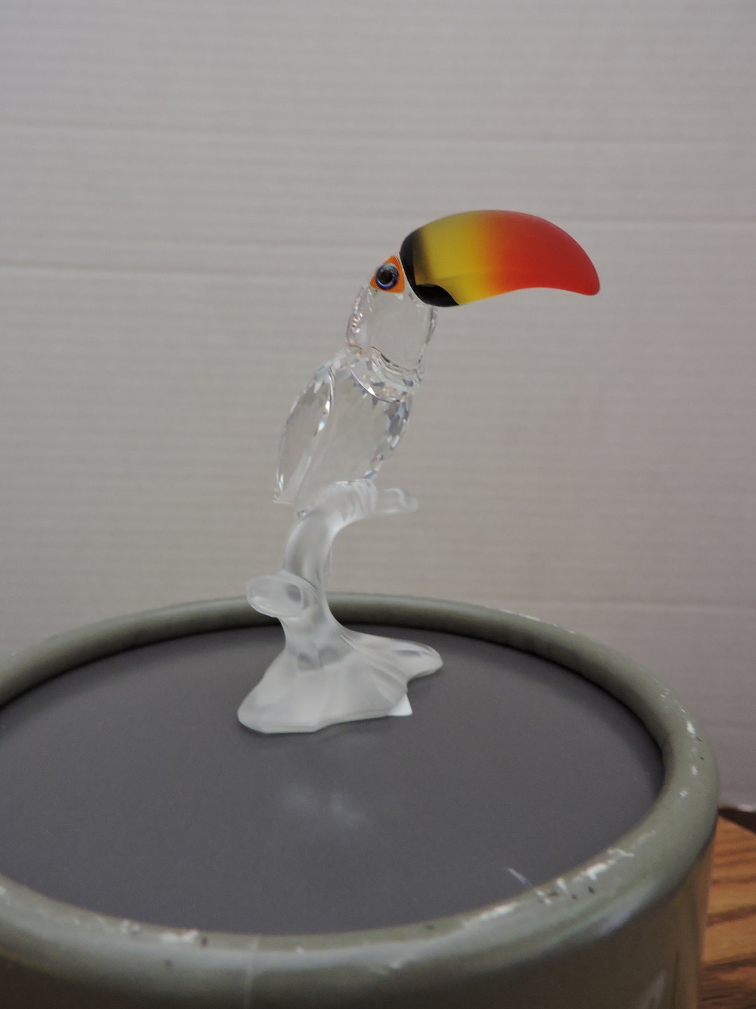 Swarovski Toucan With Color Beak 3" Tall Crystal MIB Austria ...