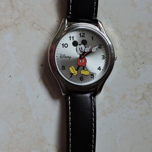 Mickey Mouse Watch Large Face Disney Mickey's Time Telling | Etsy Canada