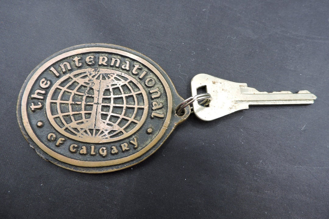 Vintage Hotel the International of Calgary Key Room Key 1970's ...