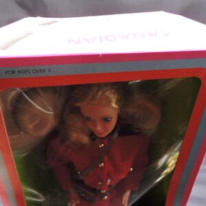 Vintage RCMP Mountie Barbie Doll 1987 Canadian Mattel Barbie of the ...