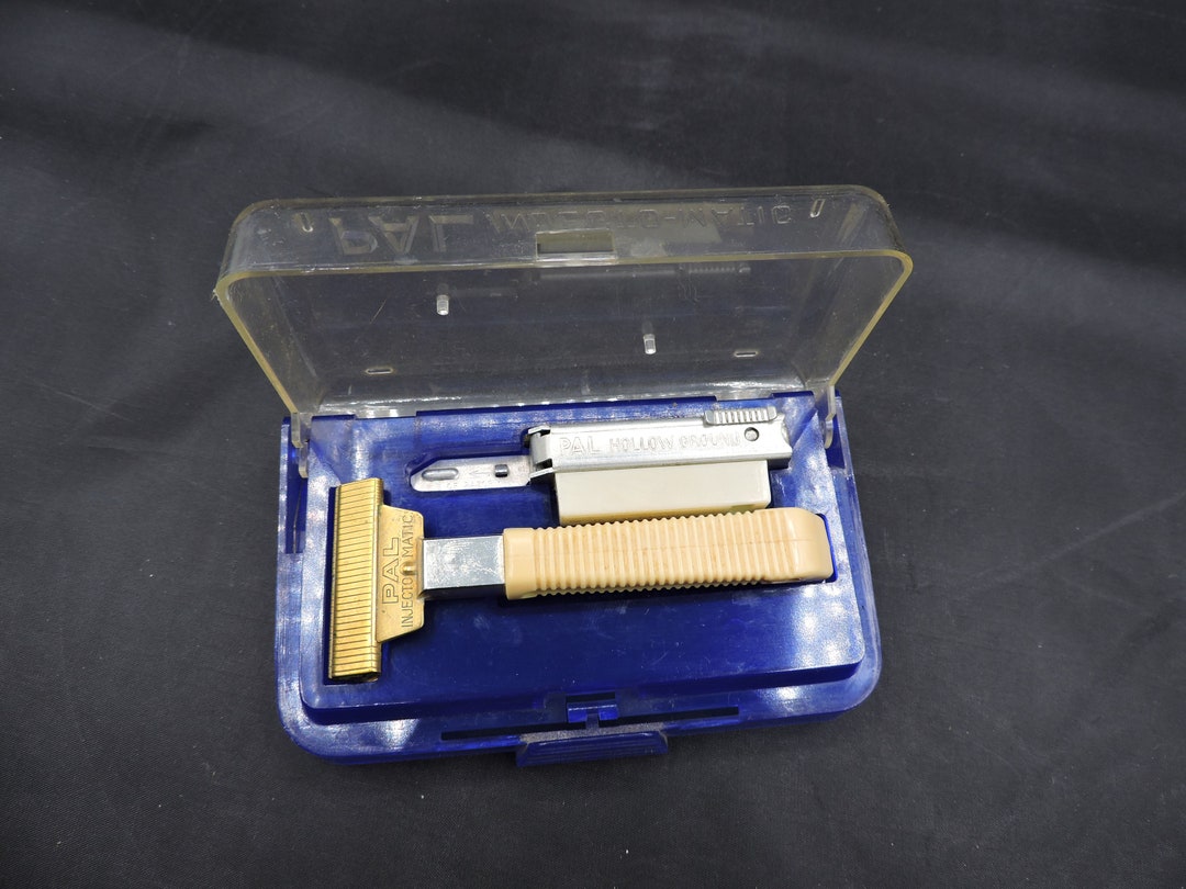 Vintage Collectible Pal Injecto Matic Injector Safety Razor Set in ...