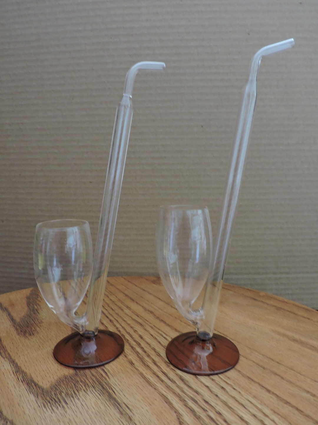 Port Pipe & Brandy Pipe Liquor Glass Set of 2 Matching Sipping Glass ...