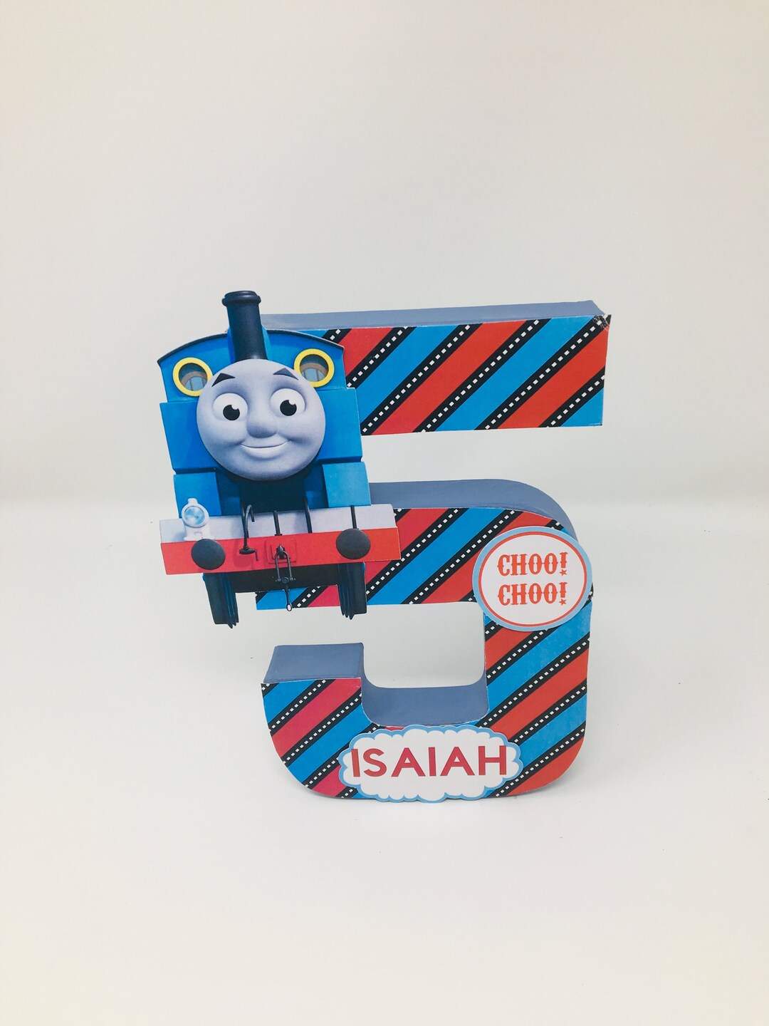Thomas the Train Personalized Number, Thomas the Train Birthday Number ...