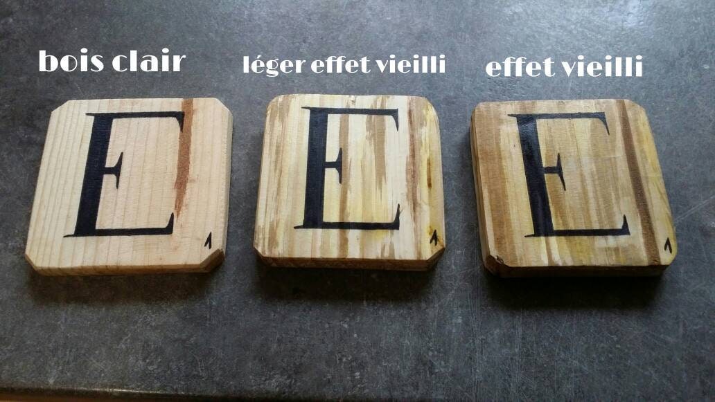 Lettre scrabble/10cm/lettre personnalisé/ tableau | Etsy France