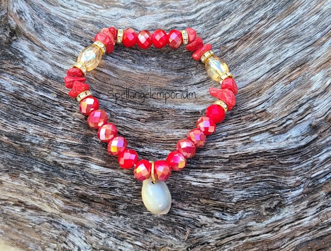 Chango Blessed Elastic Bracelet ~ Pulso Bendecido De Chango ~ Santeria ...