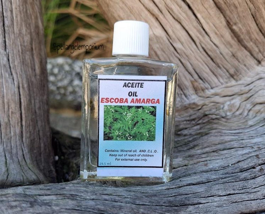 Escoba Amarga Scented Oil ~ Aceite De Escoba Amarga ~ Spiritual Oil ...