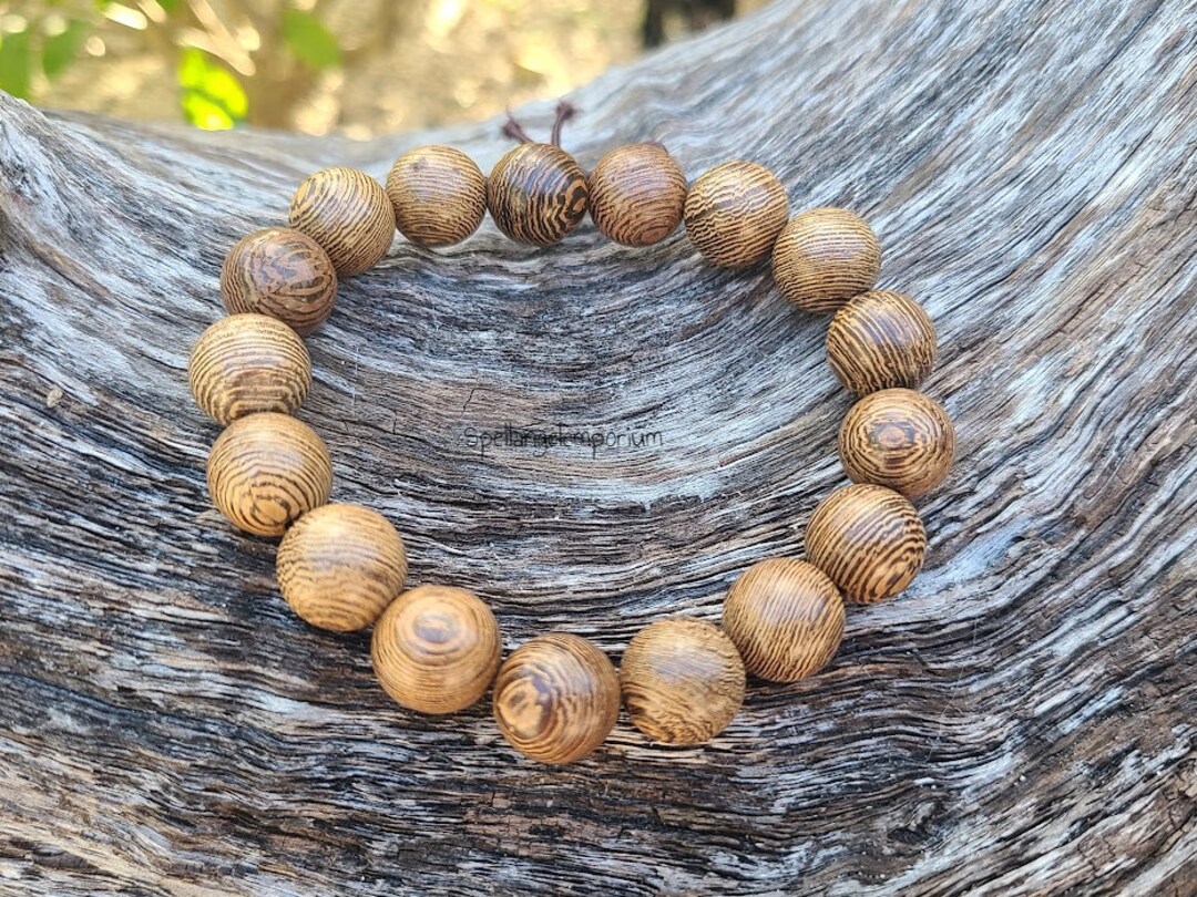 Chango Blessed Wood Bead Bracelet ~ Pulso De Chango Bendecido ~santeria ...