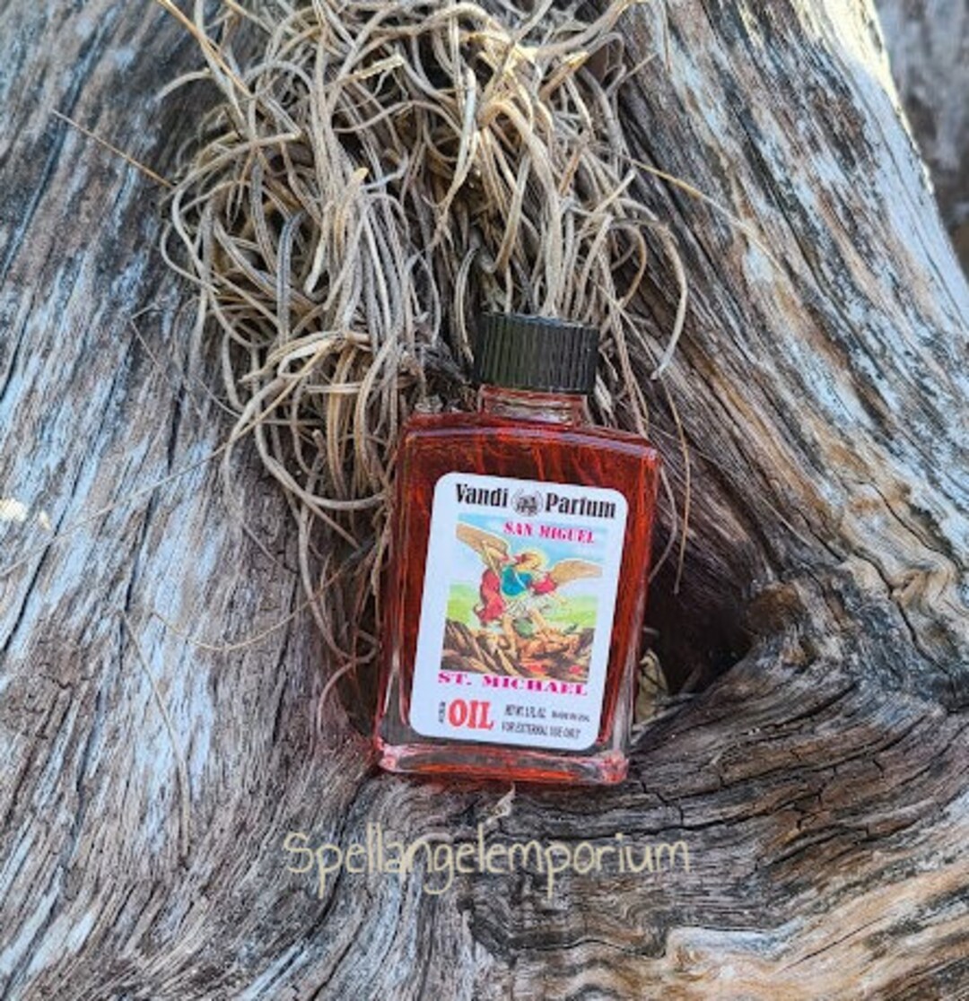 St. Michael Scented Oil ~ Aceite De San Miguel ~ Spiritual Oil ~ Aceite ...