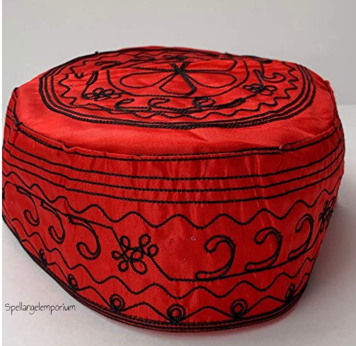 Elegua Santeria Hat, Spiritual Masses, Religious Ceremonies - Gorro De ...