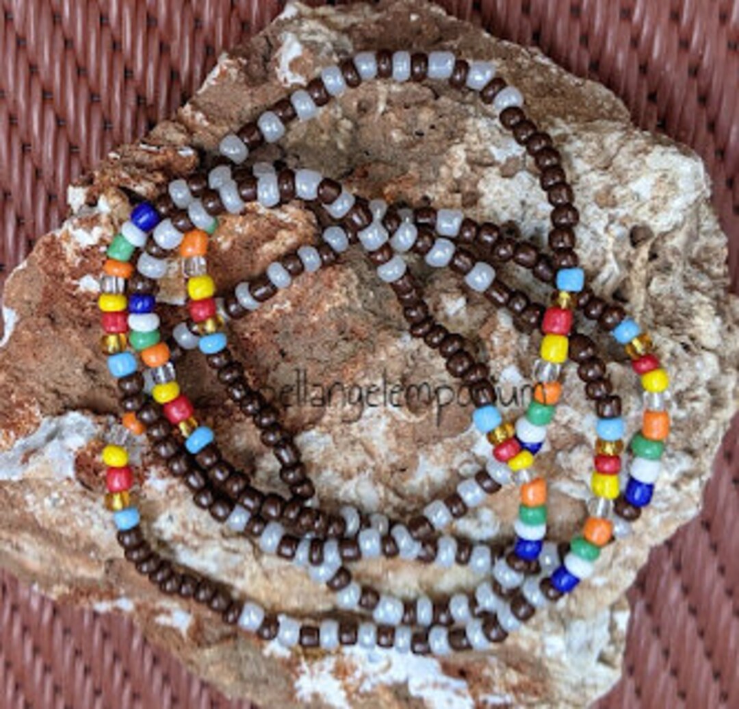 Agayu Eleke Blessed Halskette ~ Collar de Agayu Bendecido ~ Santeria ...