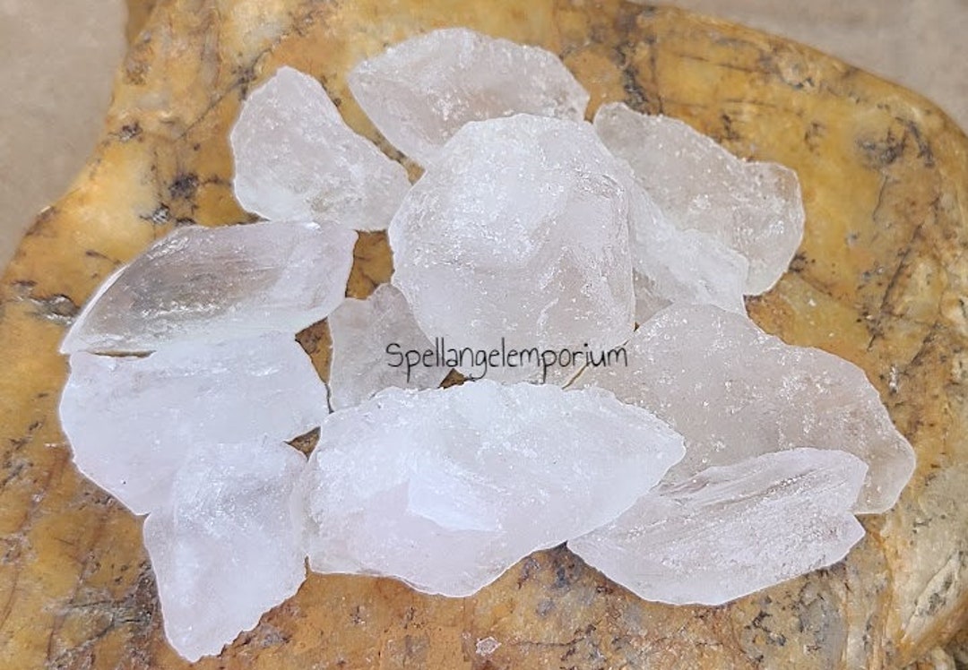 Alum Stone 5oz Bag of Pure and Natural ~ Piedra De Alumbre Bolsa De 5oz ...