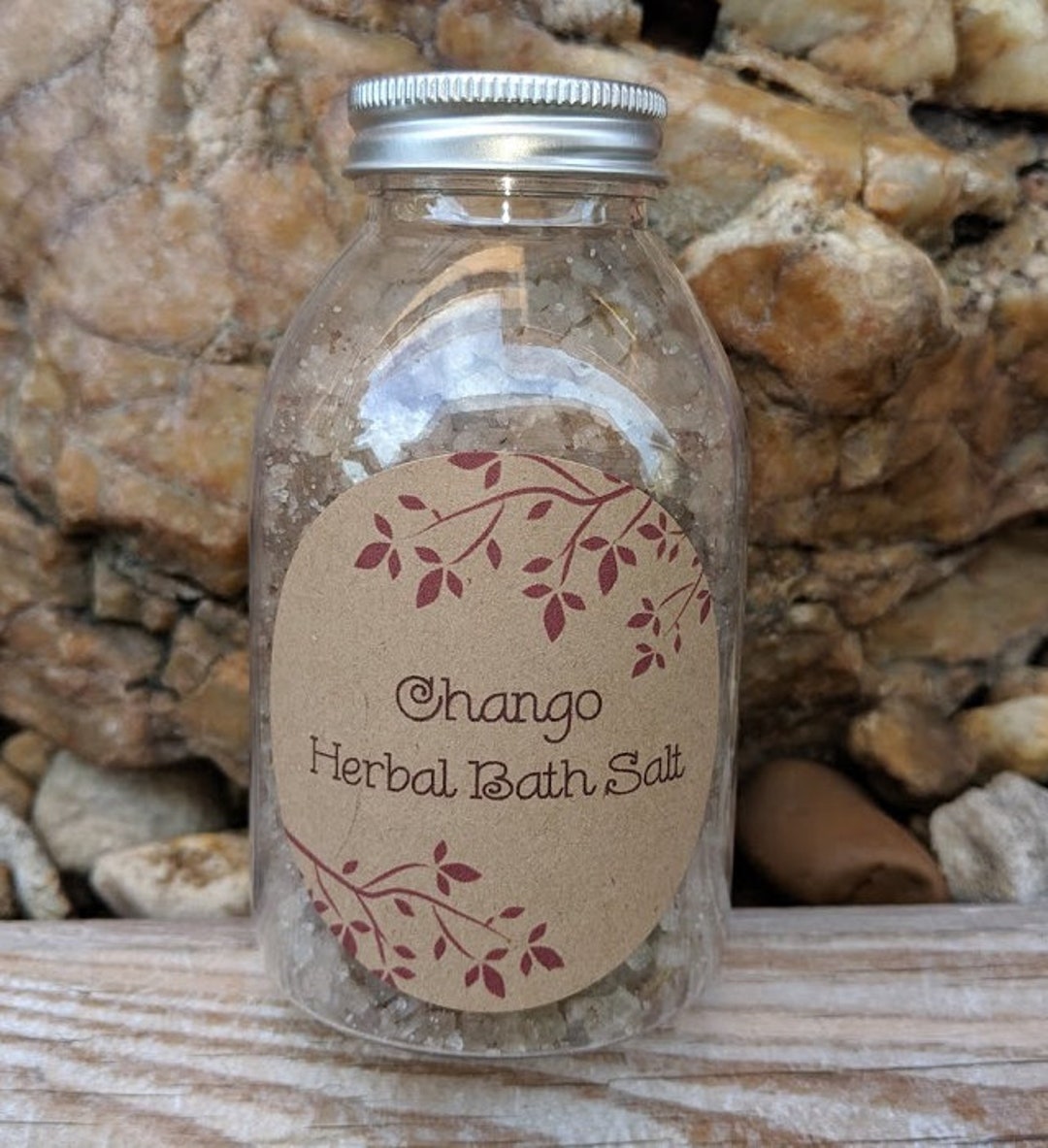 Chango Herbal Bath Salt~ Sal De Baño Con Hierbas De Chango ~santeria ...