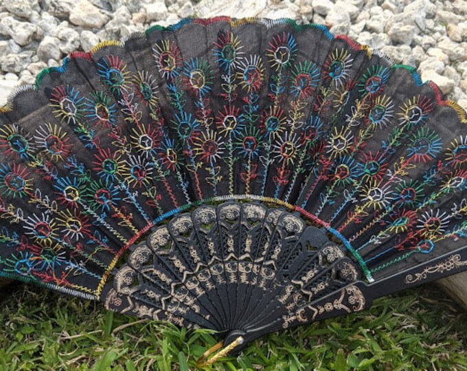 Oya Fan Blessed abanico De Oya bendecido Oya Santeria / Ifa / Yoruba - Etsy