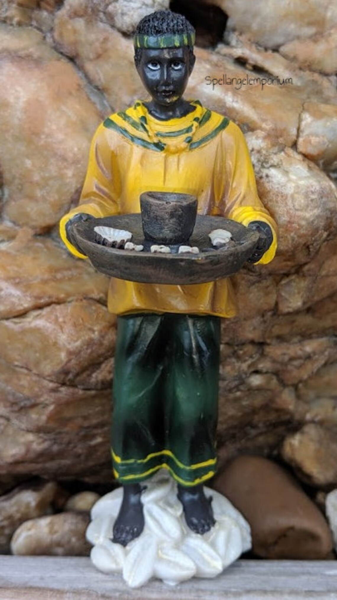 Orula Statue Blessed With Waters of Orula Estatua De Orula - Etsy