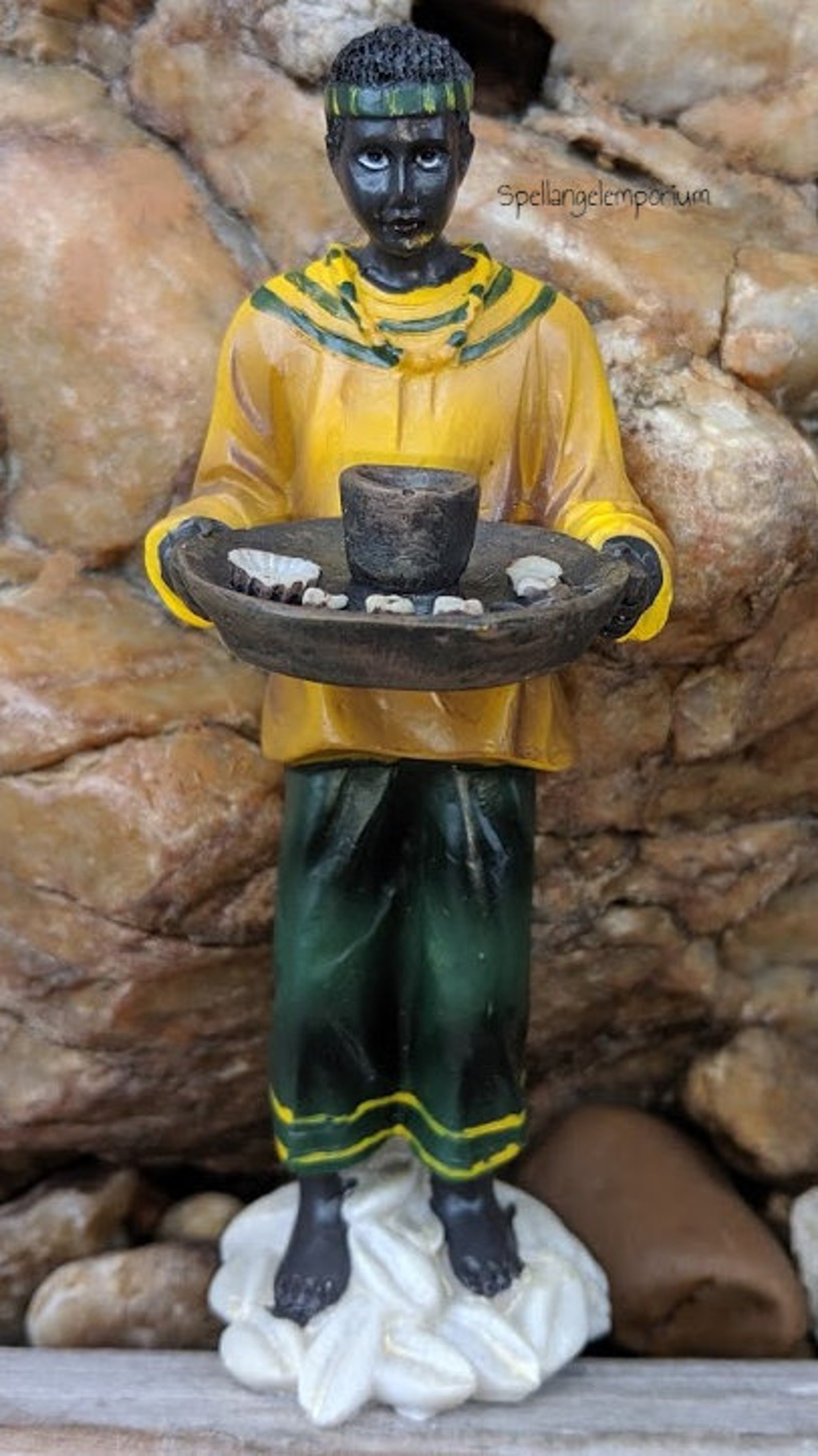 Orula Statue Blessed With Waters of Orula Estatua De Orula - Etsy