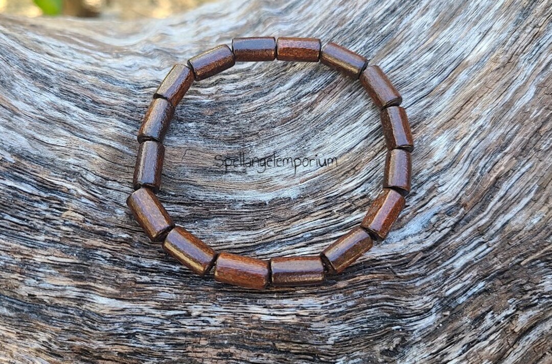 Chango Blessed Wood Bead Bracelet Pulso De Chango Bendecido santeria ...
