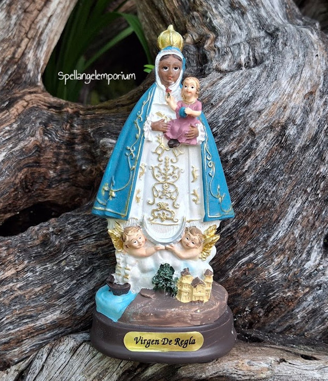Our Lady of Regla Statue Blessed /yemaya Statue Blessed Estatua De La ...