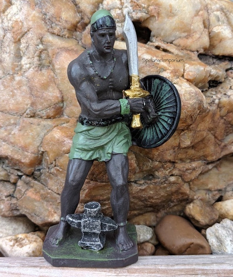 Ogun Statue Blessed with waters of Ogun Estatua de Ogun | Etsy