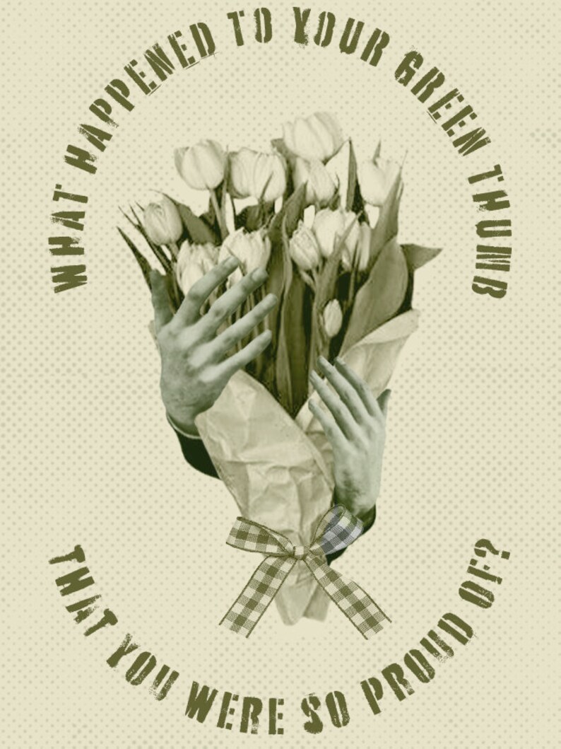 Post Malone Green Thumb Poster - Etsy