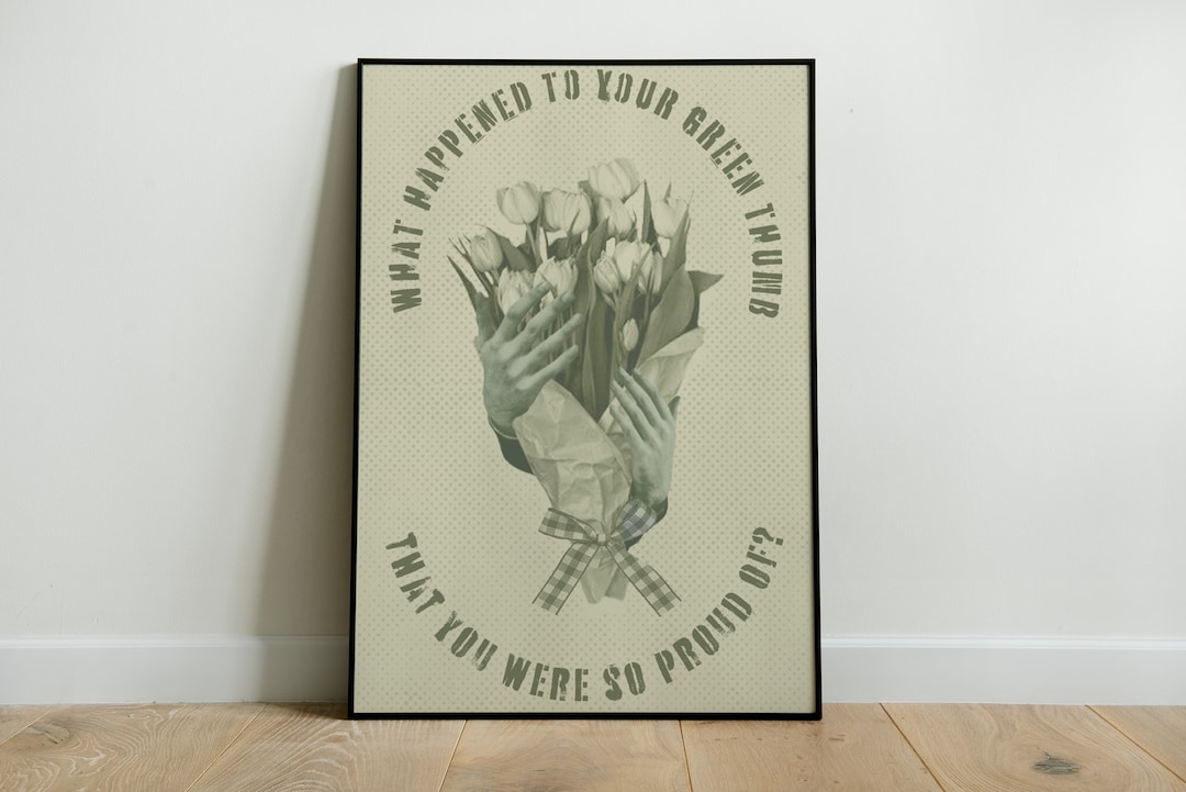 Post Malone Green Thumb Poster - Etsy