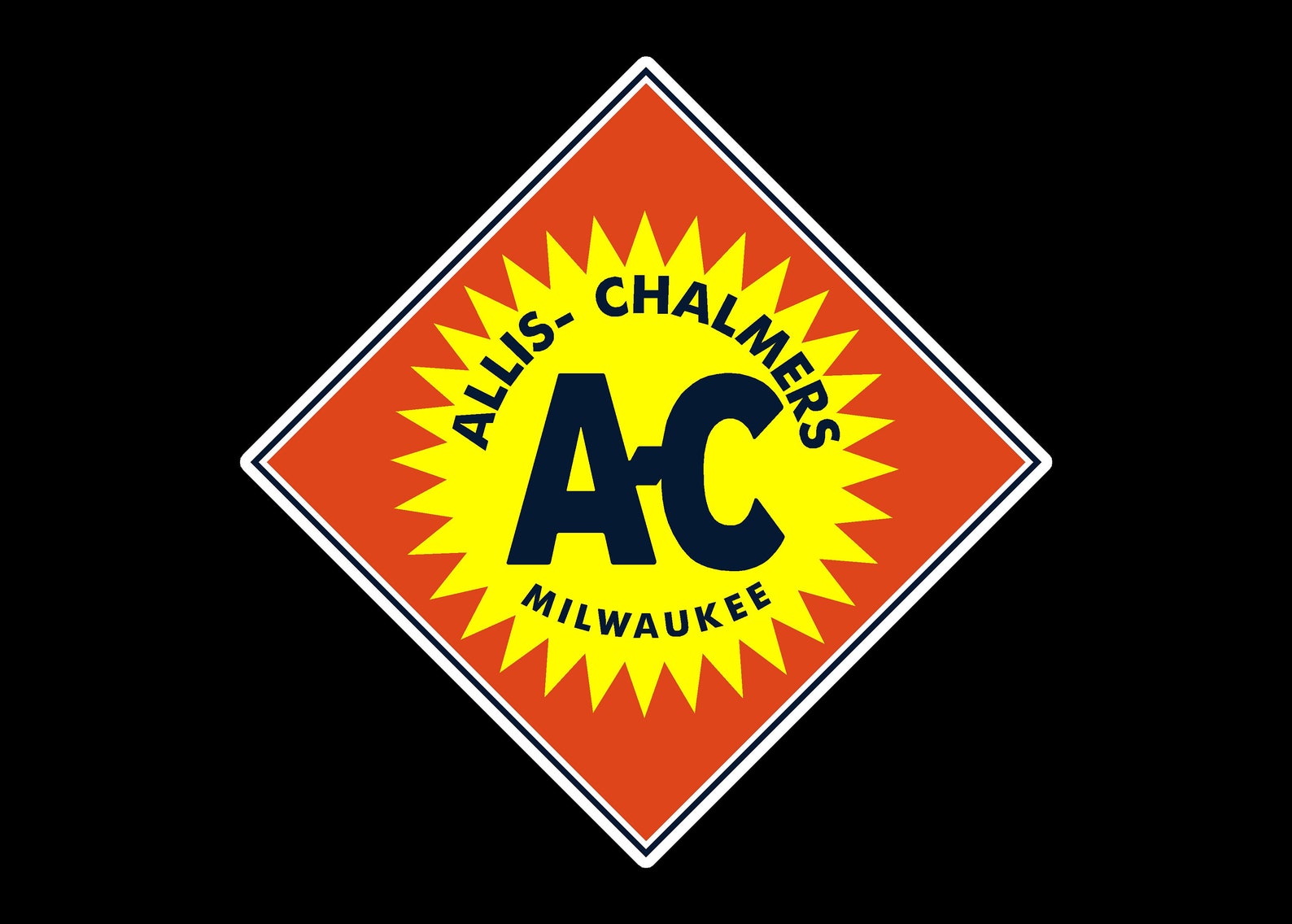 Allis Chalmers Vintage Logo Vintage Allis Chalmers Sticker | Etsy