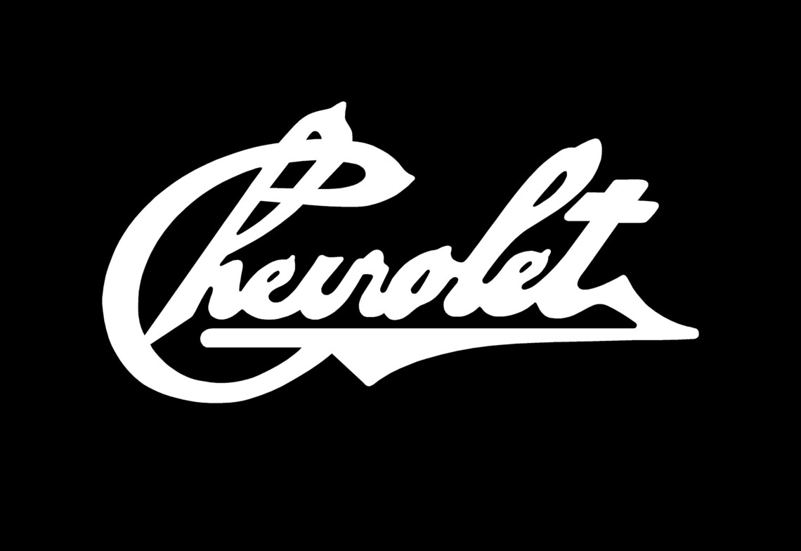 Chevy 1912 Vintage Chevrolet Script Logo for Rear Window | Etsy
