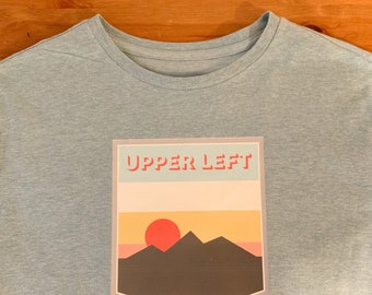 Upper Left T Shirt - Etsy