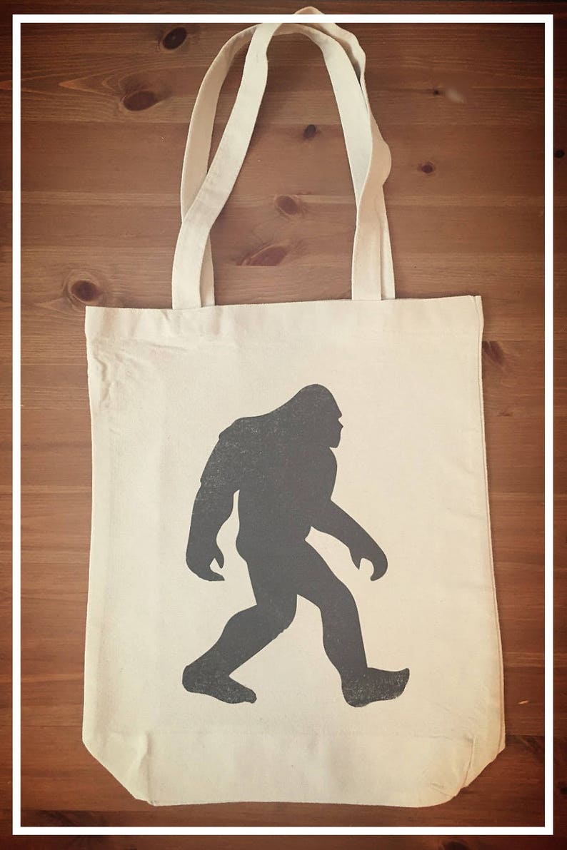 Reusable Shopping Bag, Bigfoot Bag, 13"x15.5"x4", Grocery Bag, Farmer's ...