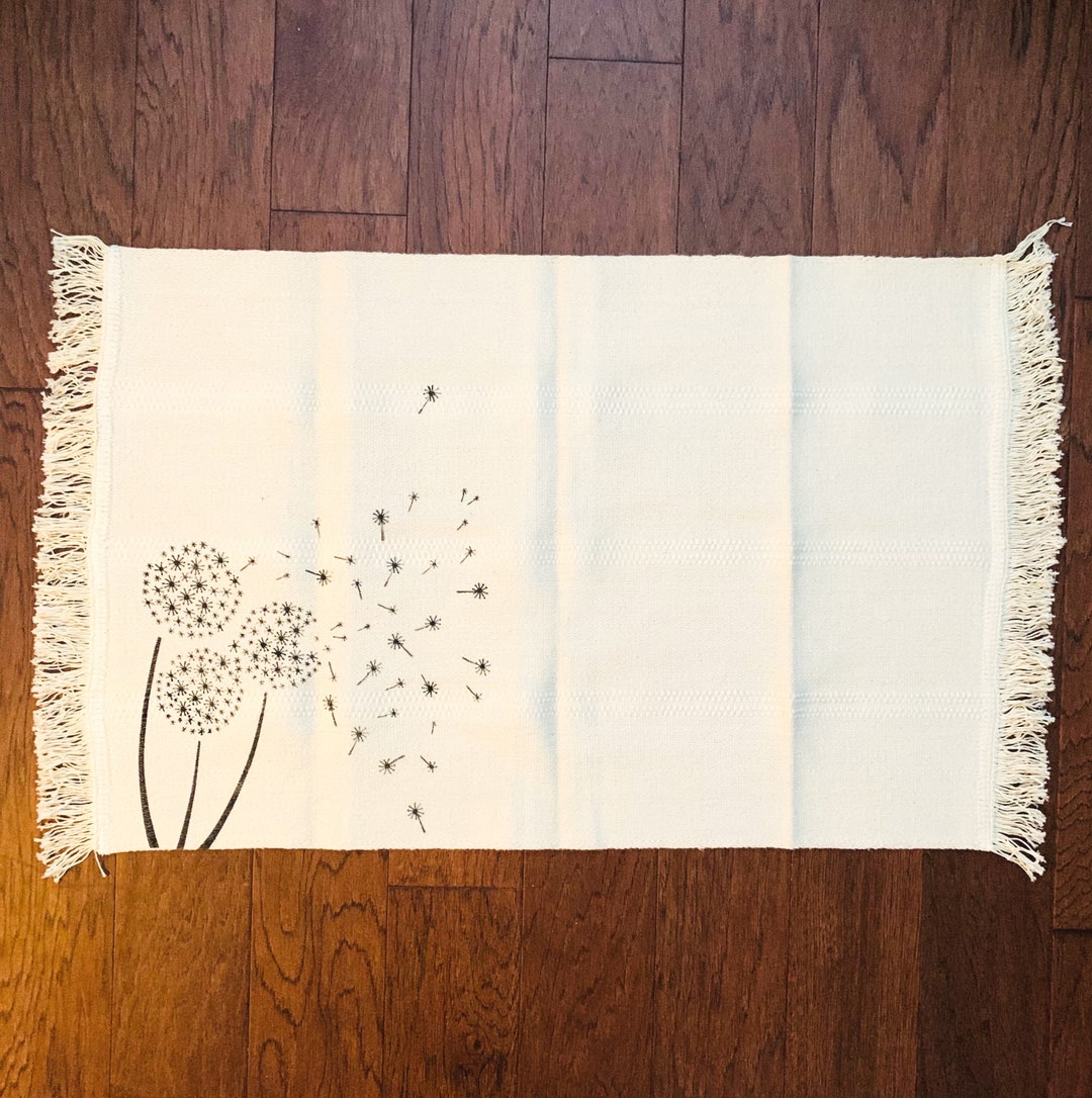 Salish Indoor Rug - Dandelion, 1' 10"x2' 9" Natural, Door Mat, Indoor ...