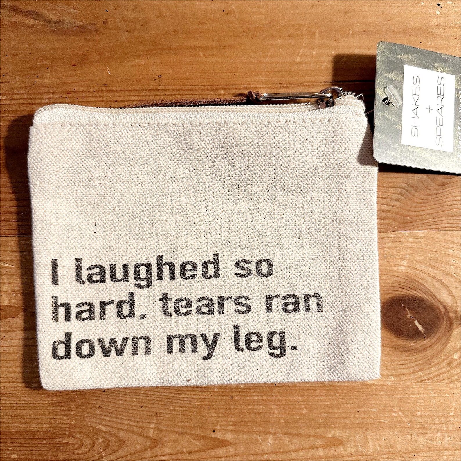 Mini Humor Pouch - Tears, 5.5"x4.5, Coin Purse, Wallet, Rustic, Zipper ...