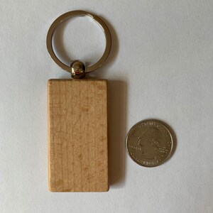 Wood Key Chain, Hand Painted, PNW, Floral, Mountains, Nature, Outdoors ...