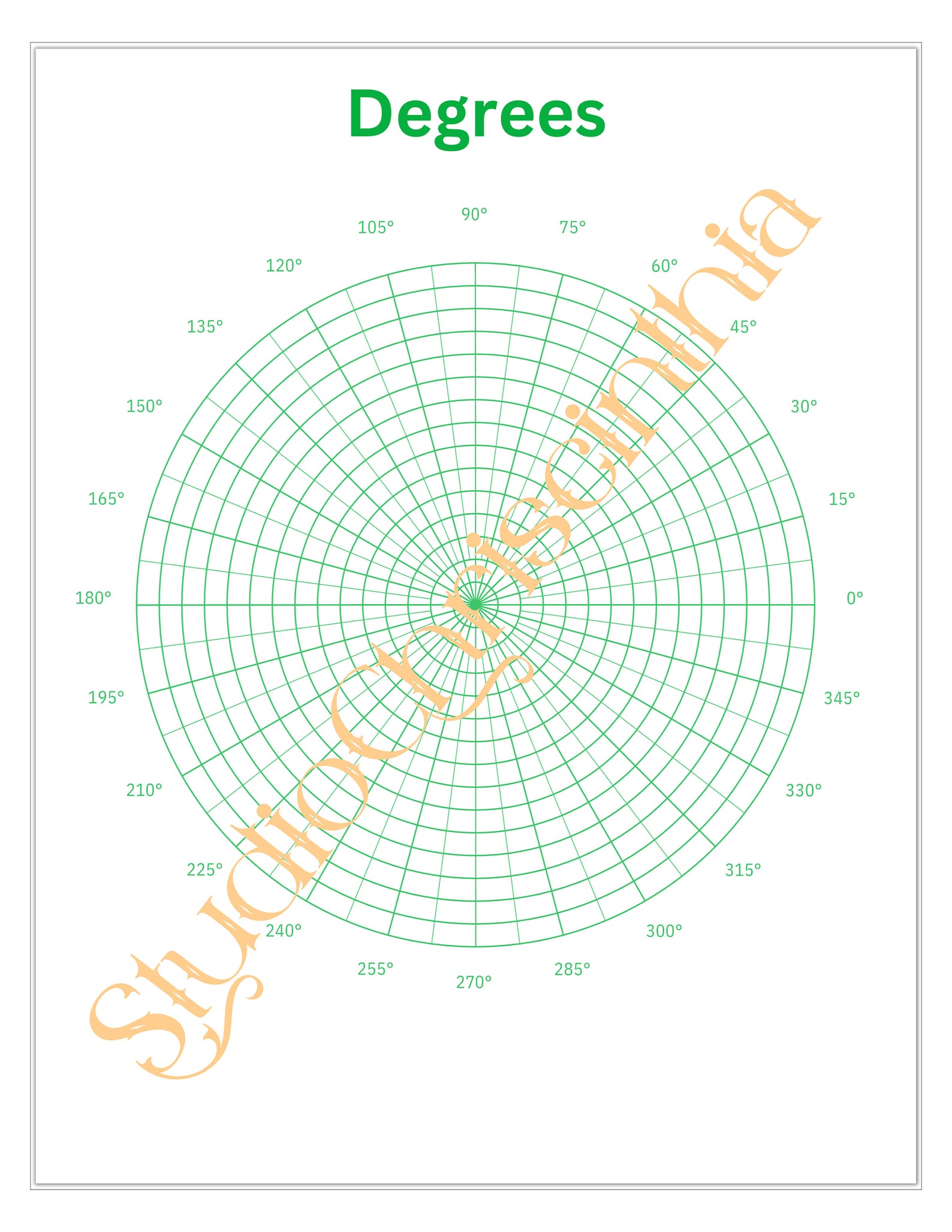 Circular Graph Paper, Christmas 2024, STEM Education, STEAM Education ...