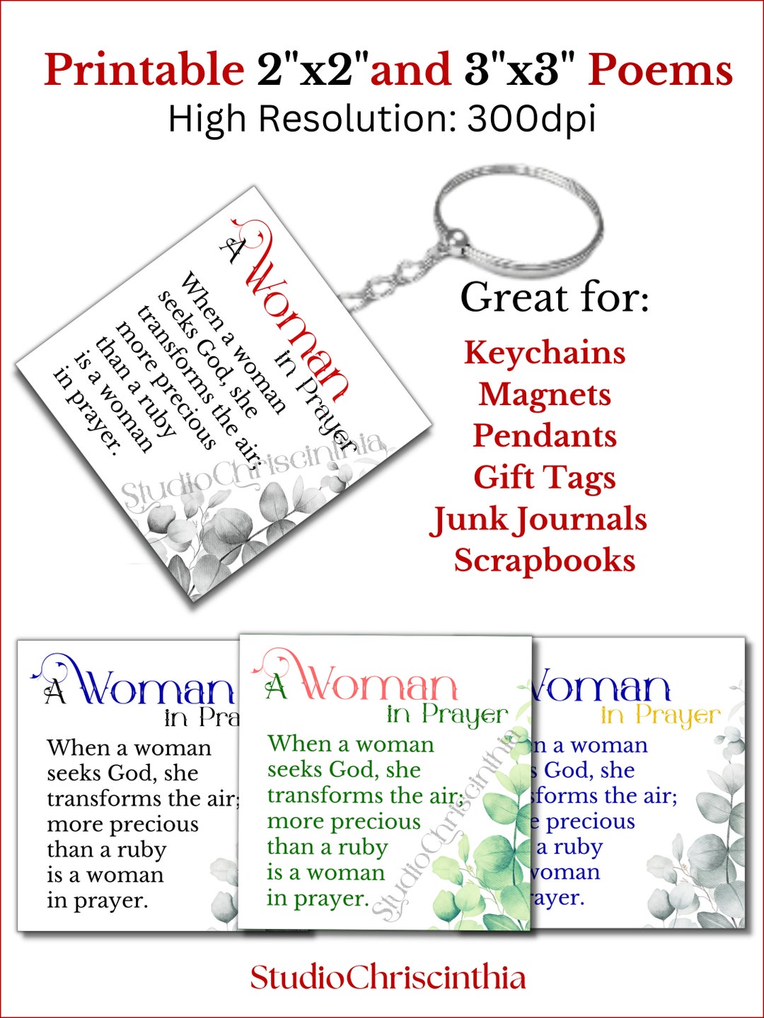 Printable 2x2 and 3x3 Inch Images, Valentine's Day 2024, Quotes ...