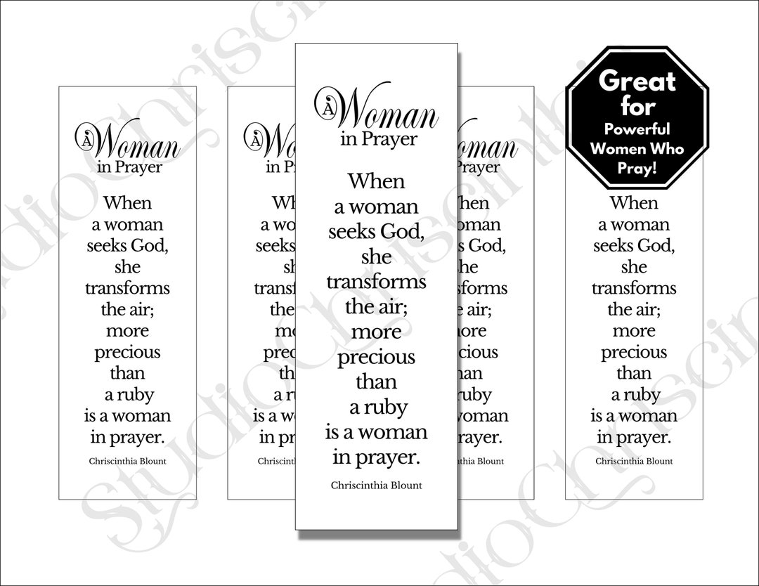 Poetry Bookmarks, Christian Poems, Easter 2024, National Poetry Month ...
