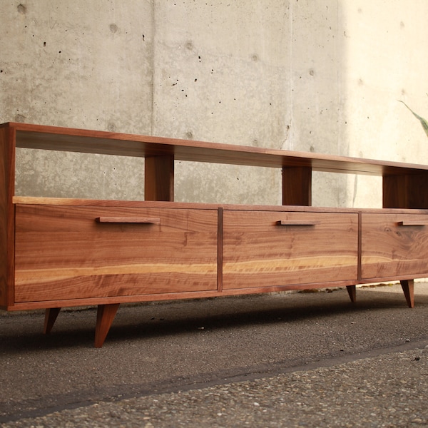 Media Console Mid Century - Etsy