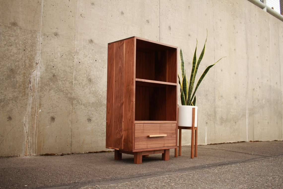 Halfstack Bookcase 40h Vinyl LP Storage Shelf Record - Etsy