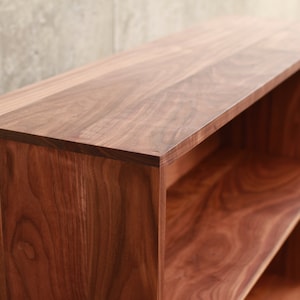 Halfstack Bookcase - Double Wide, 44"w, Mid Century Bookshelf, Modern ...