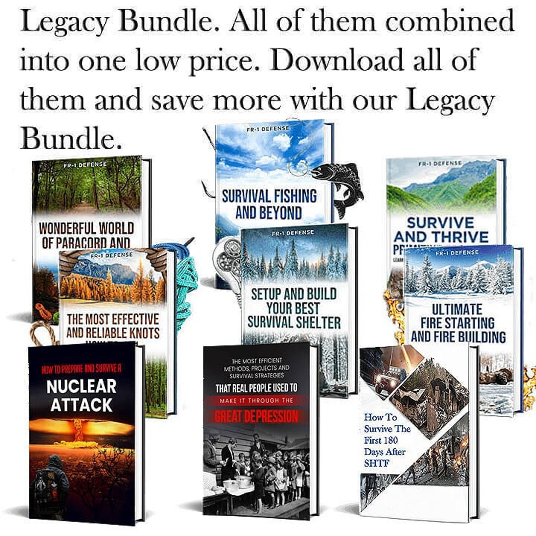 Legacy Bundle Collection. All of Our Best Survival Ebooks Combined Into ...